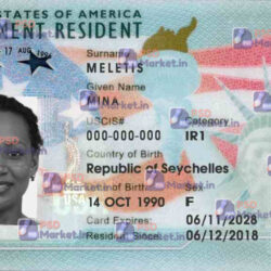 USA ID Card - Globalpsdtemplate